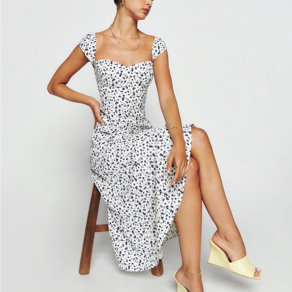 Reformation | Dresses | Nwt Reformation Bryson Dress Mykonos | Poshmark